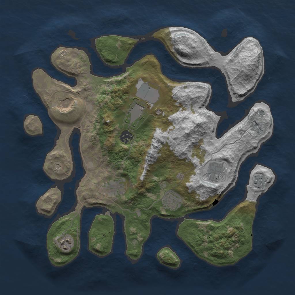 Barren :: Rust Map :: Just-Wiped