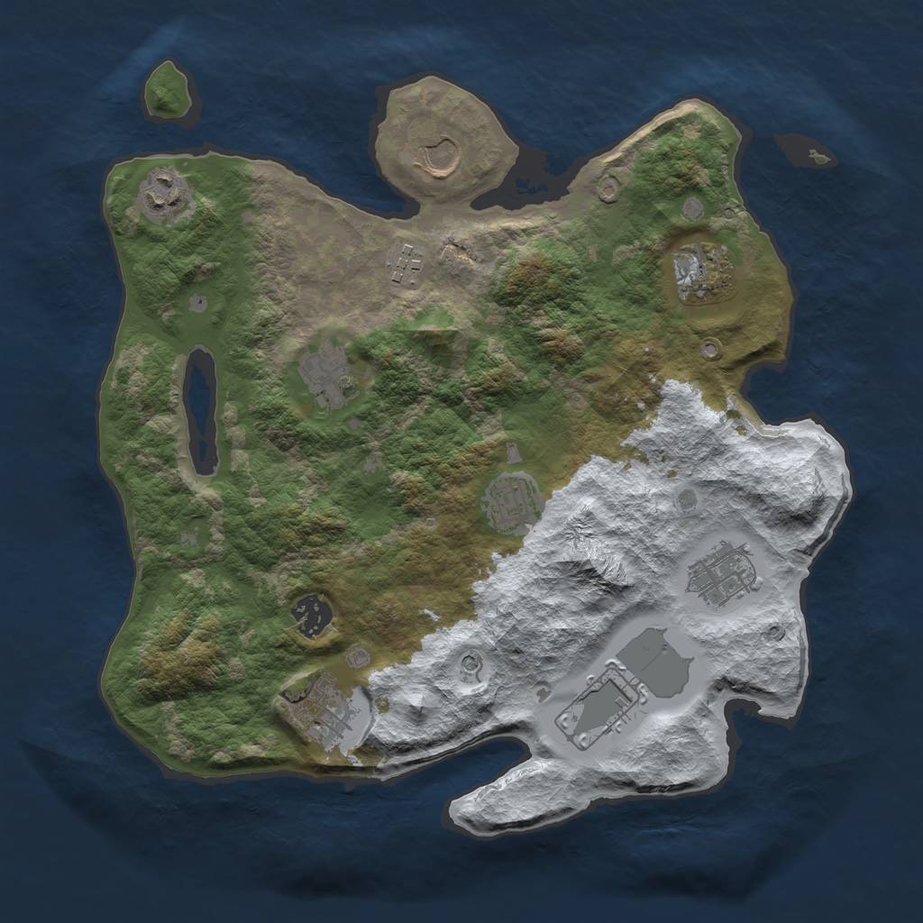 Barren :: Rust Map :: Just-Wiped