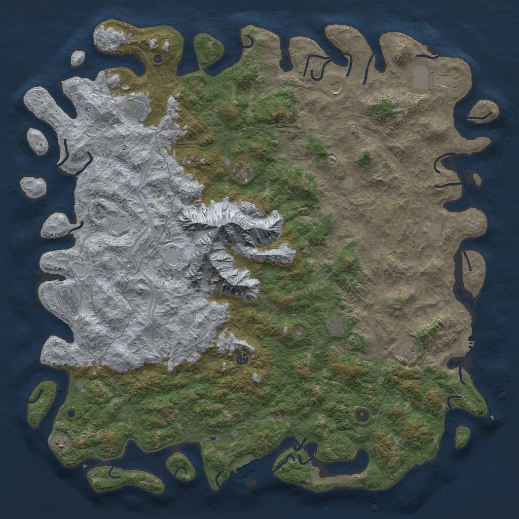 Procedural Map Rust Map Just Wiped