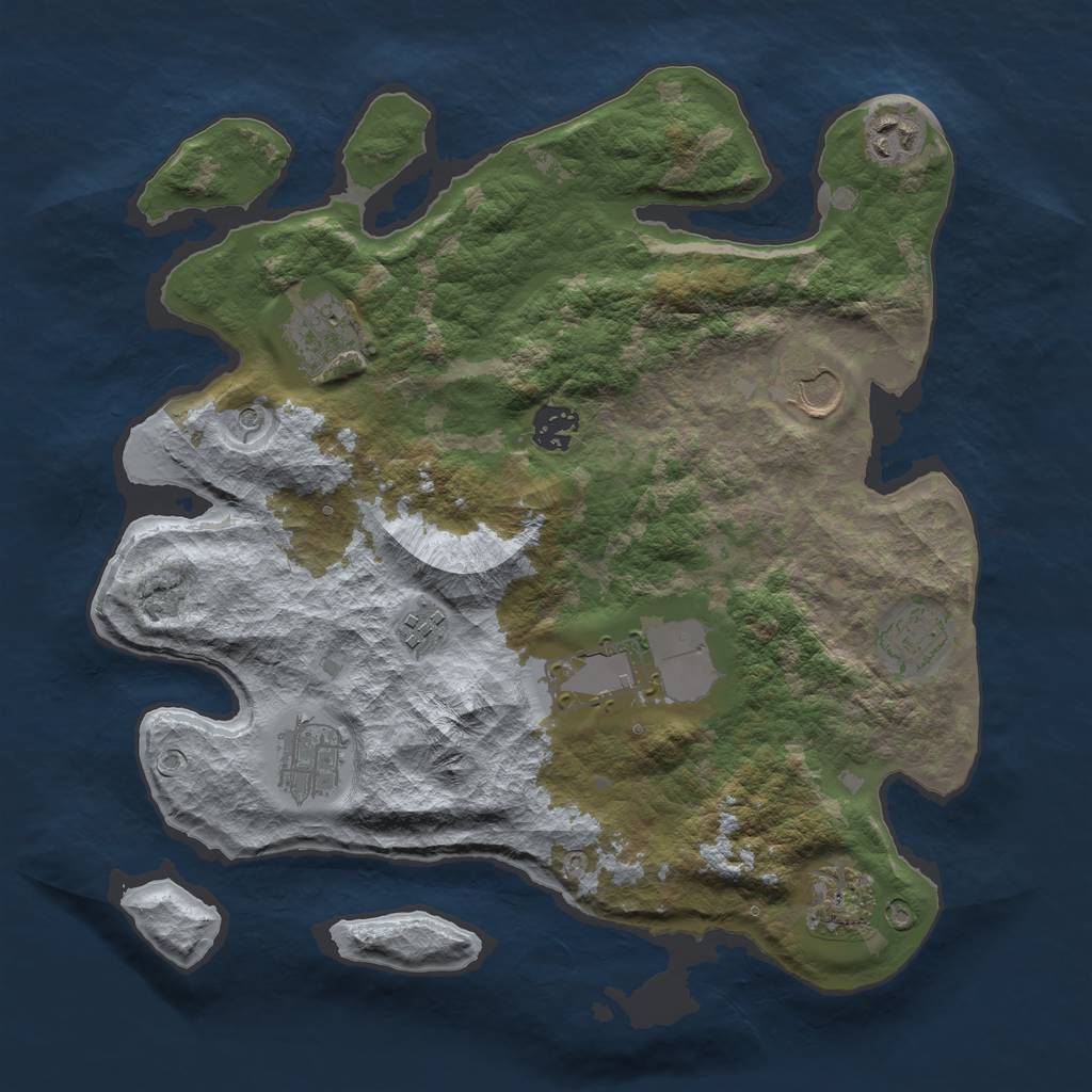 Barren :: Rust Map :: Just-Wiped