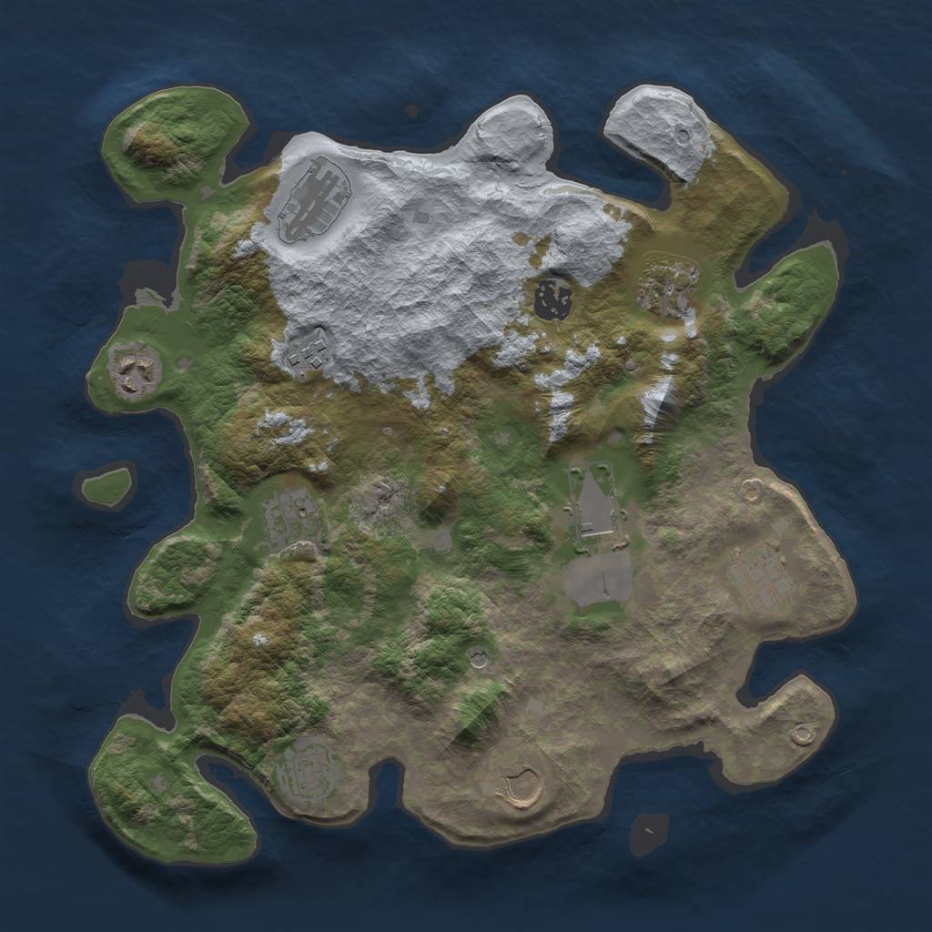 Barren :: Rust Map :: Just-Wiped