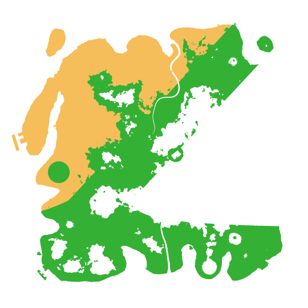 Procedural Map :: Rust Map :: Just-Wiped