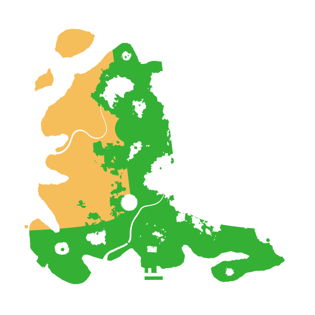 Procedural Map :: Rust Map :: Just-Wiped
