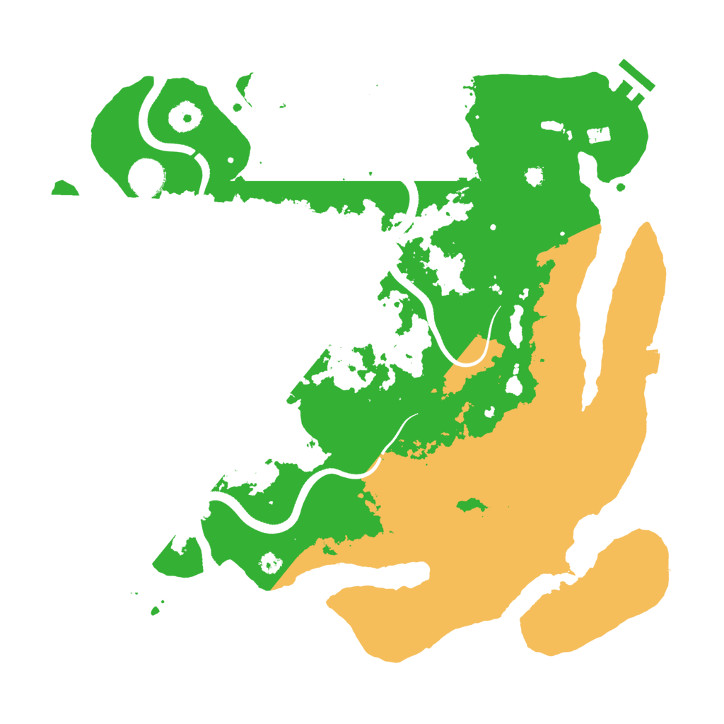 Procedural Map :: Rust Map :: Just-Wiped