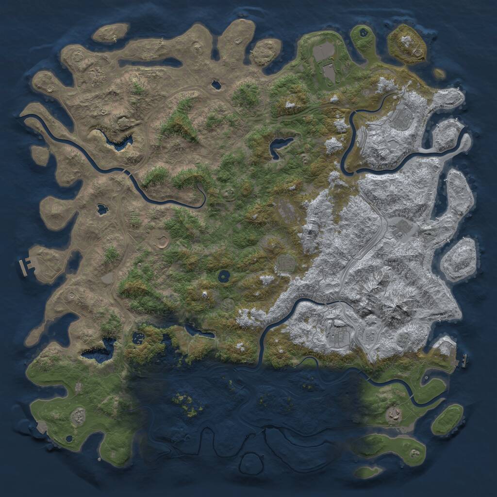 Turret Syndrome :: Rust Map :: Just-Wiped