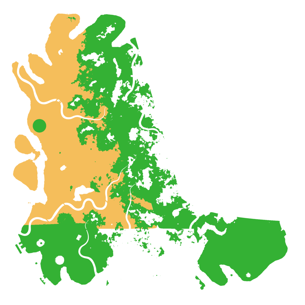 Procedural Map :: Rust Map :: Just-Wiped