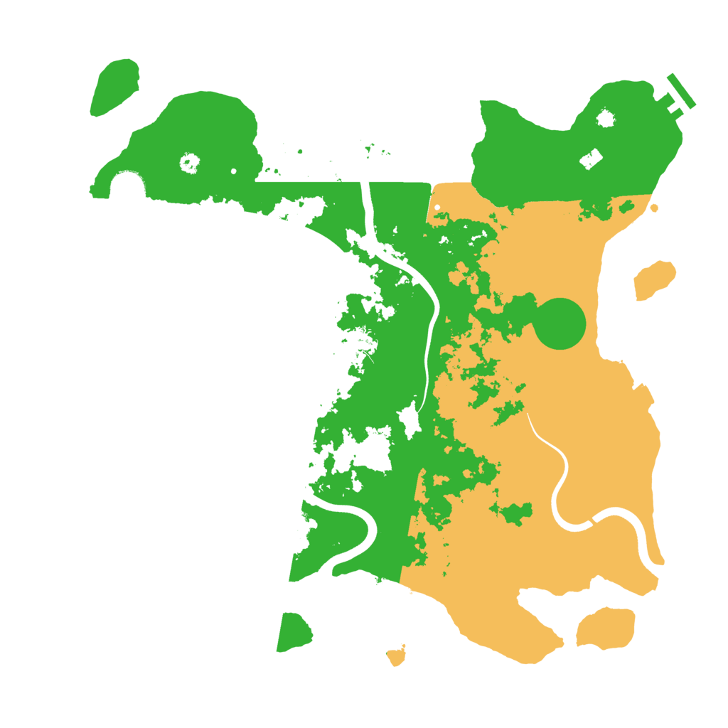 Procedural Map :: Rust Map :: Just-Wiped