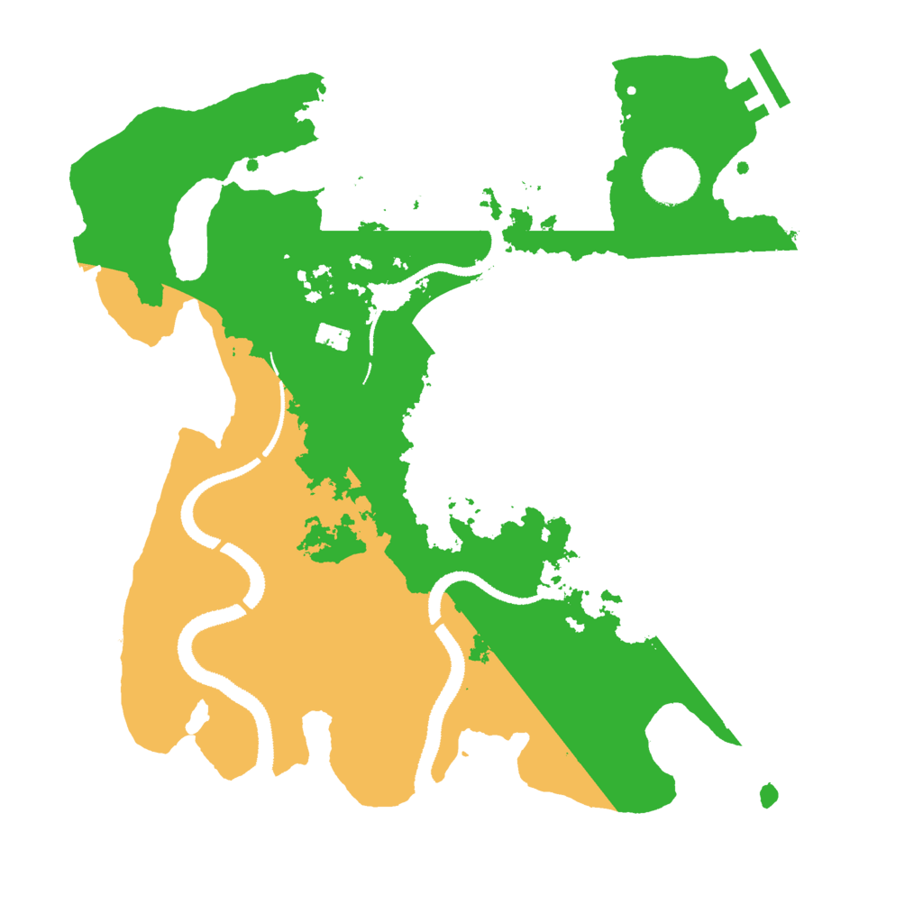 Procedural Map :: Rust Map :: Just-Wiped