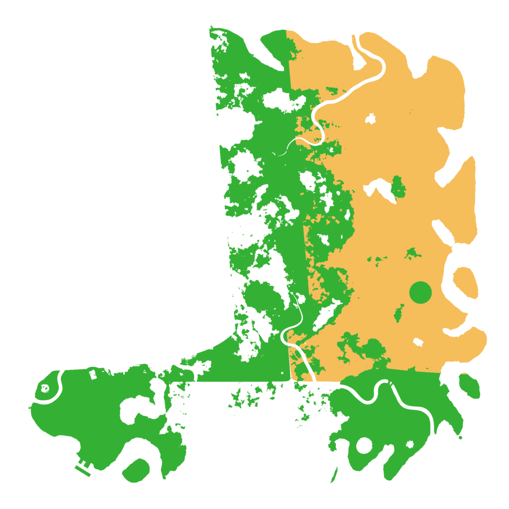 Procedural Map :: Rust Map :: Just-Wiped