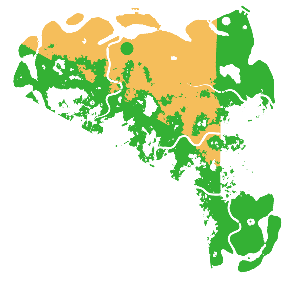 Procedural Map :: Rust Map :: Just-Wiped